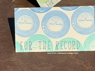 Cre8iveCindy: Deep Red Stamps For the Record Cards