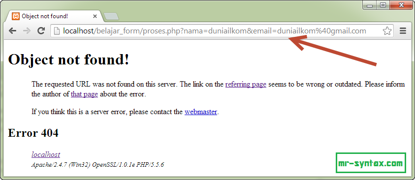 Cara Membuat dan Memproses Form HTML dengan PHP | Mr Syntax Blogging Style