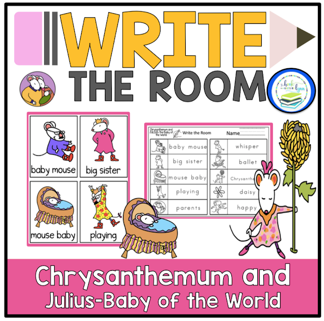 CHRYSANTHEMUM & JULIUS-BABY OF THE WORLD WRITE THE ROOM ~ Book Units by ...