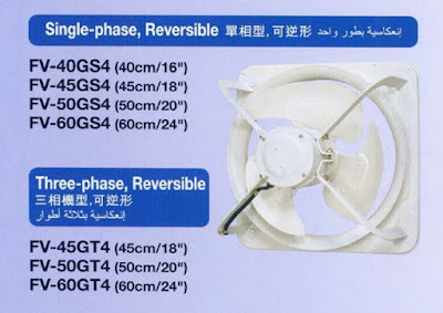 Panasonic FV-40GS4: Panasonic FV-40GS4 High Pressure Industry fan
