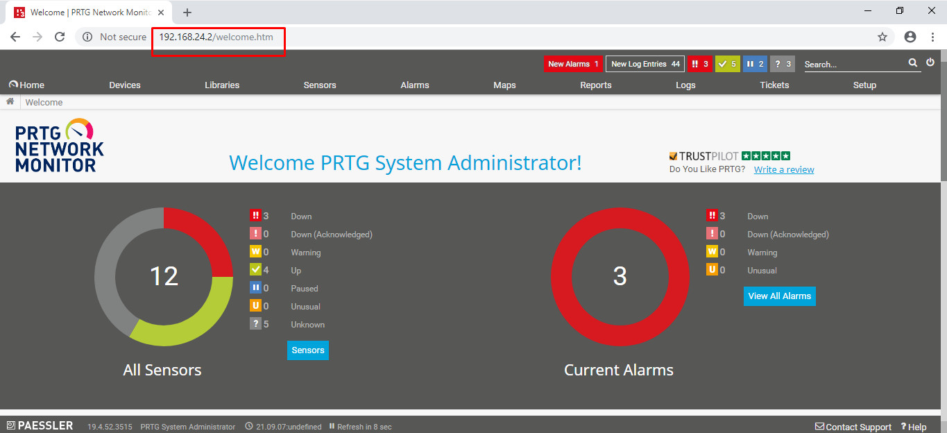 Konfigurasi Sistem Kontrol & Monitoring - Jaringan komputer