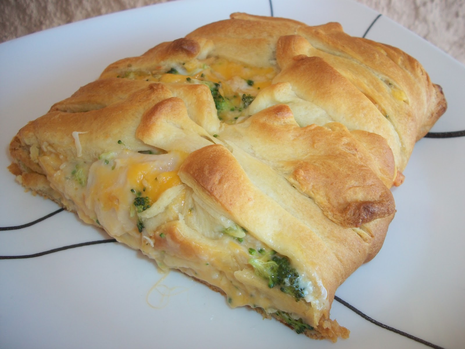 Cooking with Cristine: Broccoli Cheddar Chicken Crescent Braid