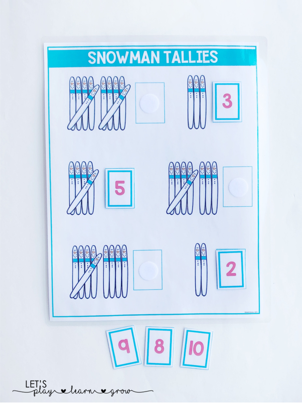 Winter Themed Busy Binder Activities | Lets Play.Learn.Grow