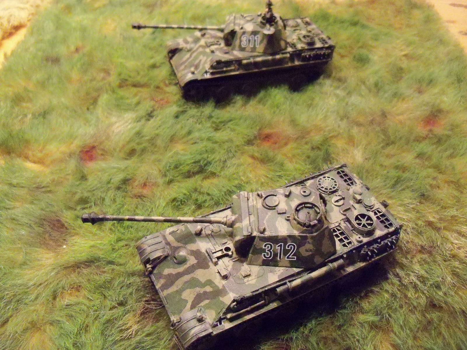 Miniature Wargaming with Spudnick: Panther Power! Modelling the 107th ...