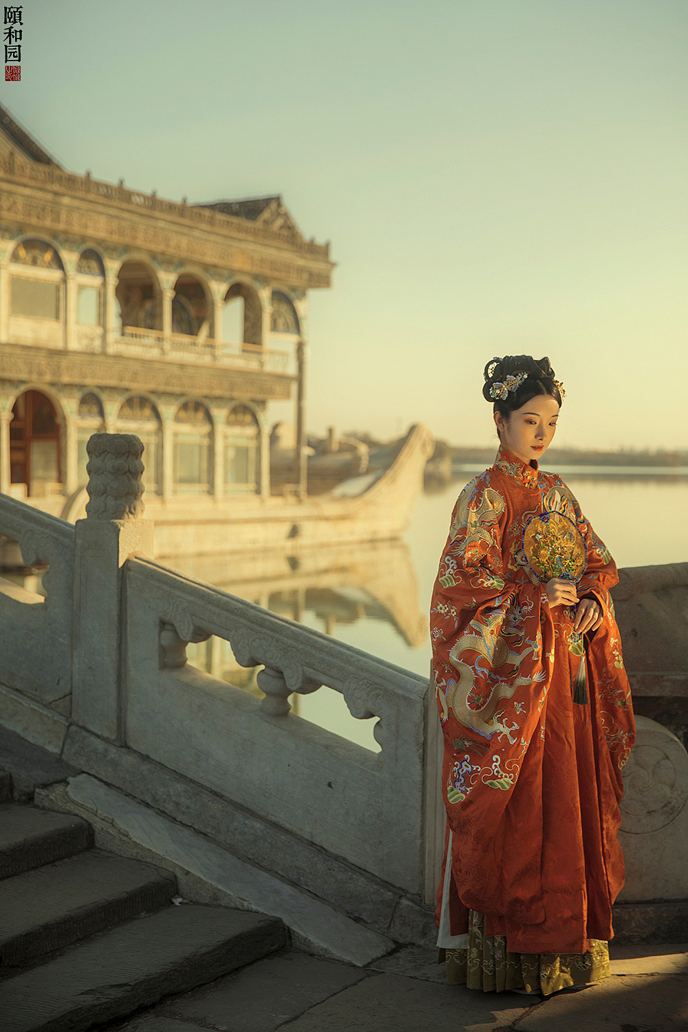 Ming Dynasty Lady, Summer Palace Beijing 明朝女. 颐和园