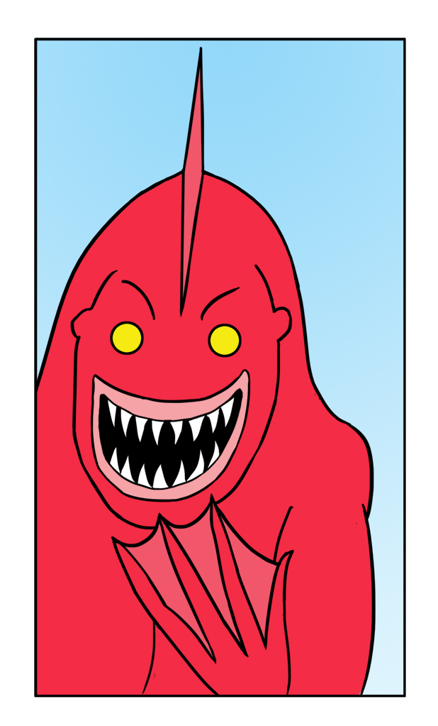 College Follies Comic Creator Blog: Coloring Page Nine...Kilimari in Red