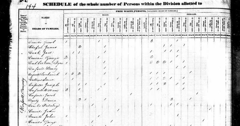 Becky's Bridge to the Past: DNA Circle: Jacob Castle