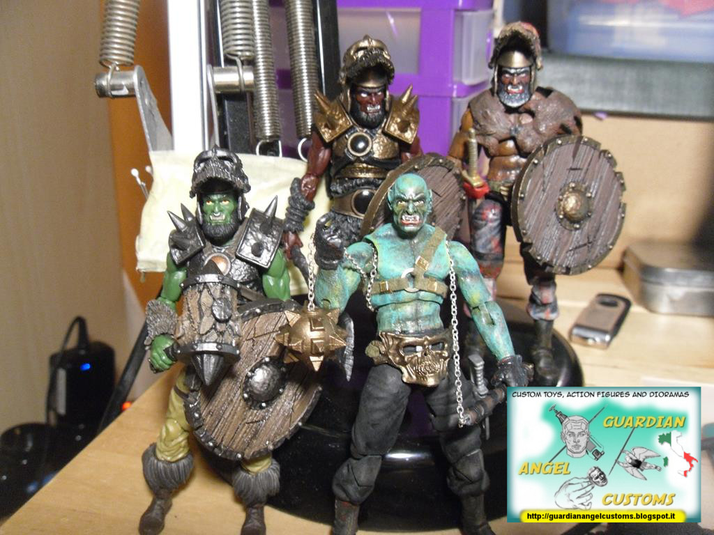 Custom boss fight studio orcs - HissTank.com