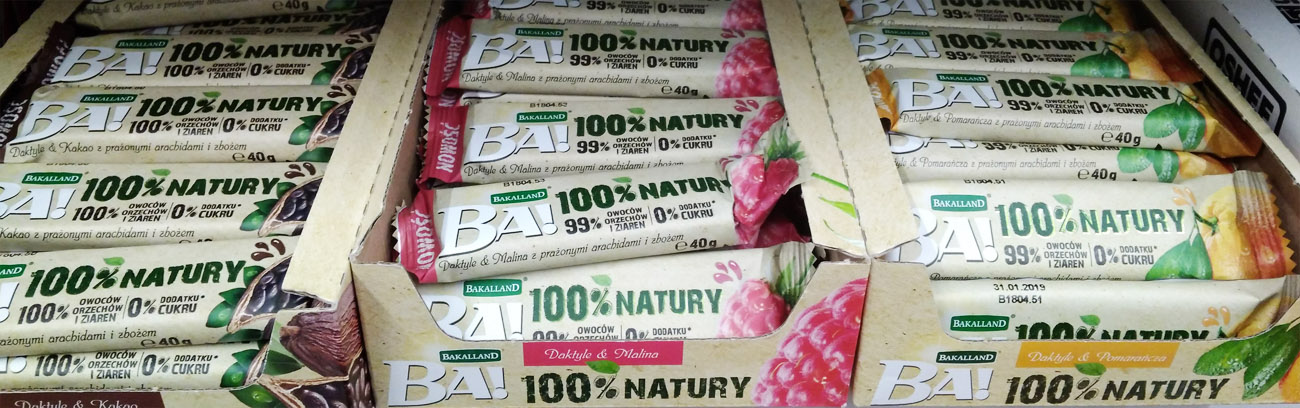 Baton owocowy - 100% natury, BA! | Wegańskie Zakupy