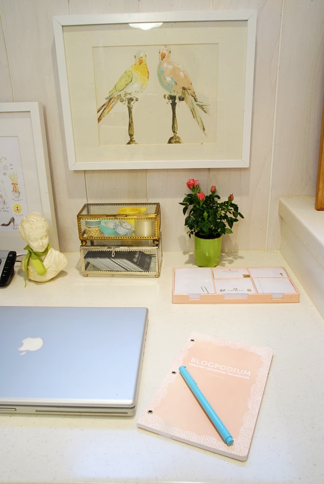 Spring Desk Refresh - Rambling Renovators