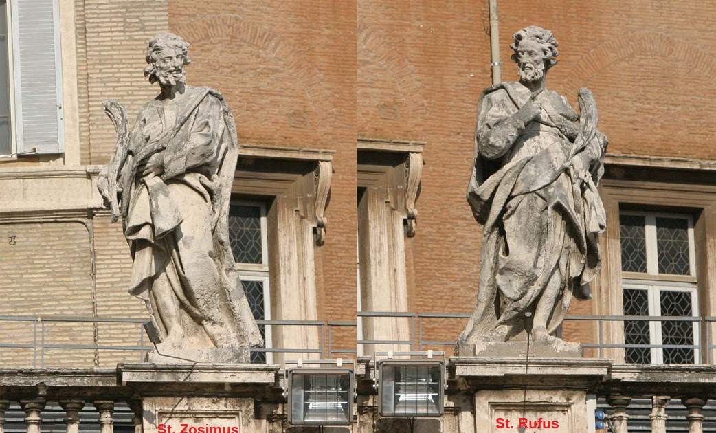 365 Saints: 06 works, Today, December 18th, is Saints Rufus and Zosimus ...