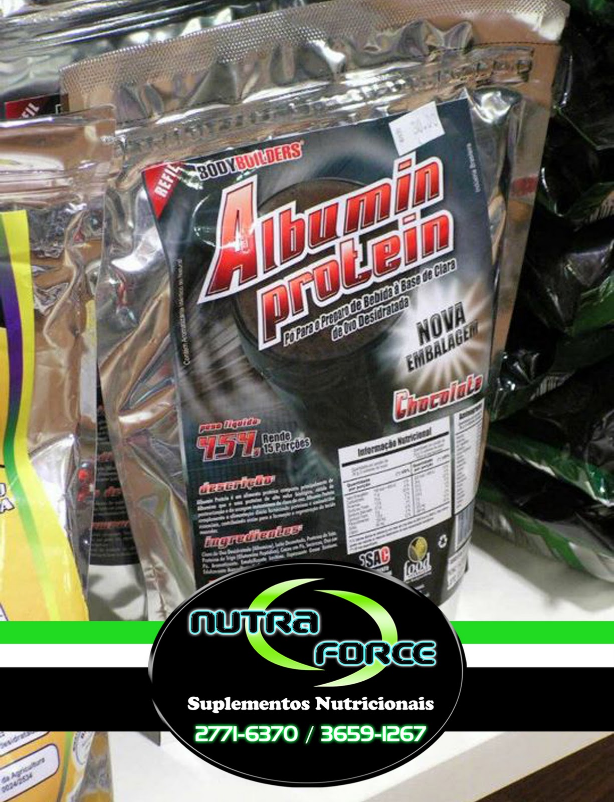 Nutra Force Suplementos: Proteínas (Whey Protein)