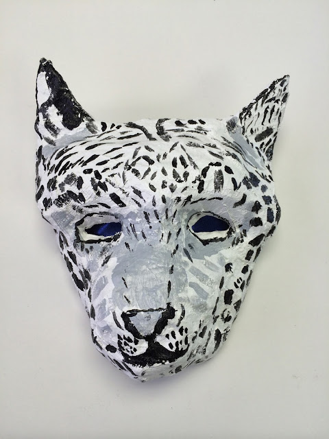 Grauer Art: Final Animal Masks, 6th Grade Art
