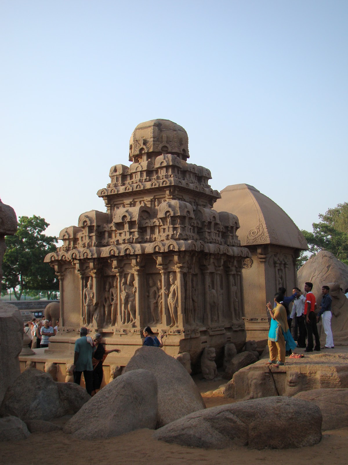 Ātmaprajñānanda Saraswati: Mahabalipuram