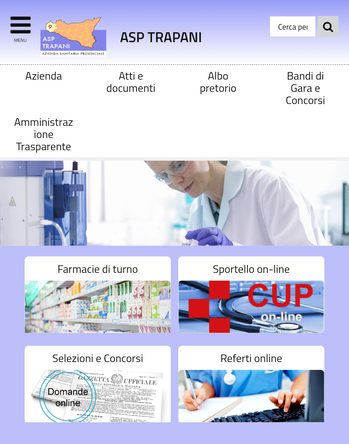 Tornano attivi gli sportelli CUP dell'ASP di Trapani - LEGGIA QUINDI ...