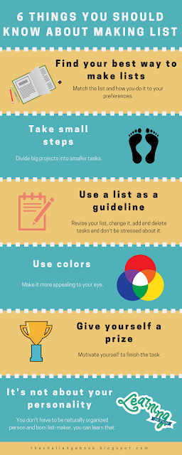 The Challenge Book: 6 Things I've Learned About Making Lists