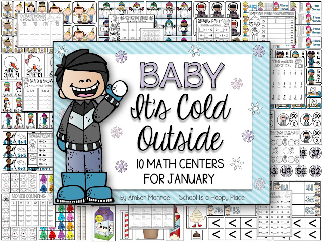 School Is a Happy Place: January Jumpstart (January Centers, Y as a ...