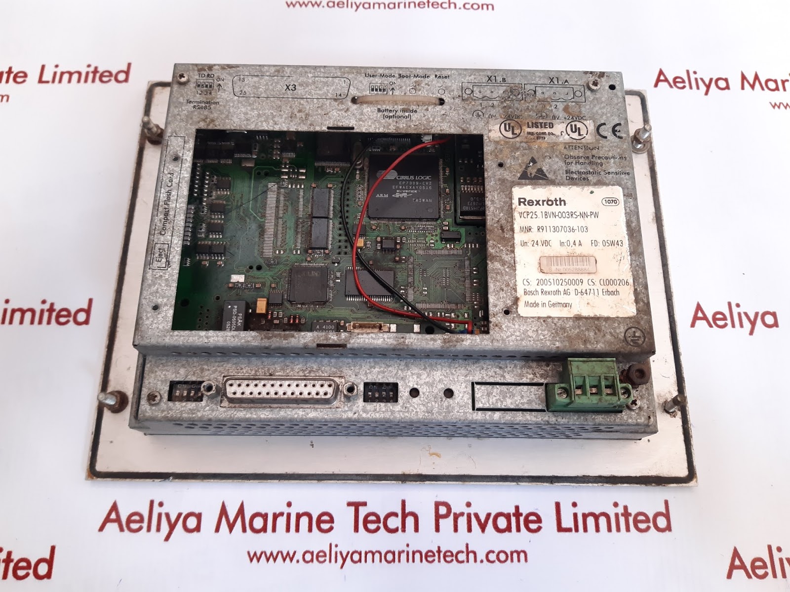 REXROTH INDRACONTROL VCP 25 COMPACT OPERATOR PANEL - Aeliya Marine