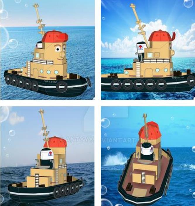 Theodore Tugboat Models