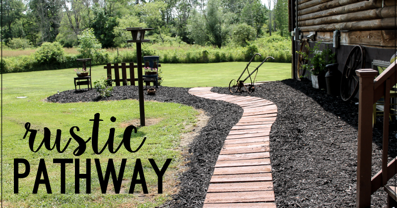 Rustic Wood Path