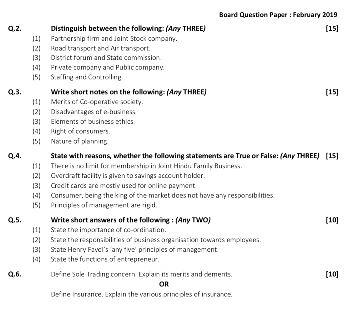 OMTEX CLASSES: OCM MARCH 2019 BOARD PAPER SOLUTION, OMTEX CLASSES