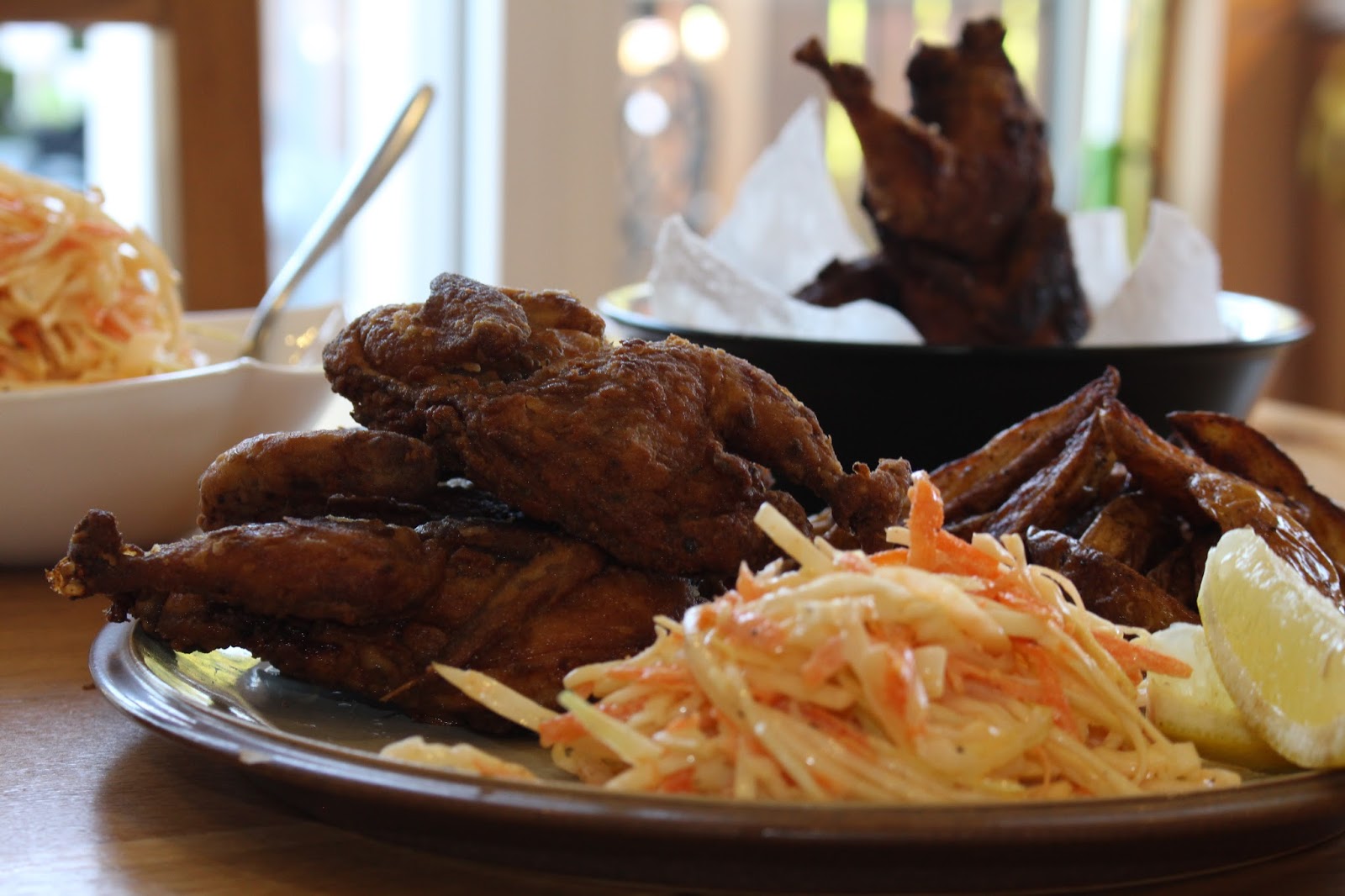 Fancy-Ass Food: Crispy Southern-Style Buttermilk Quail with Roasted ...