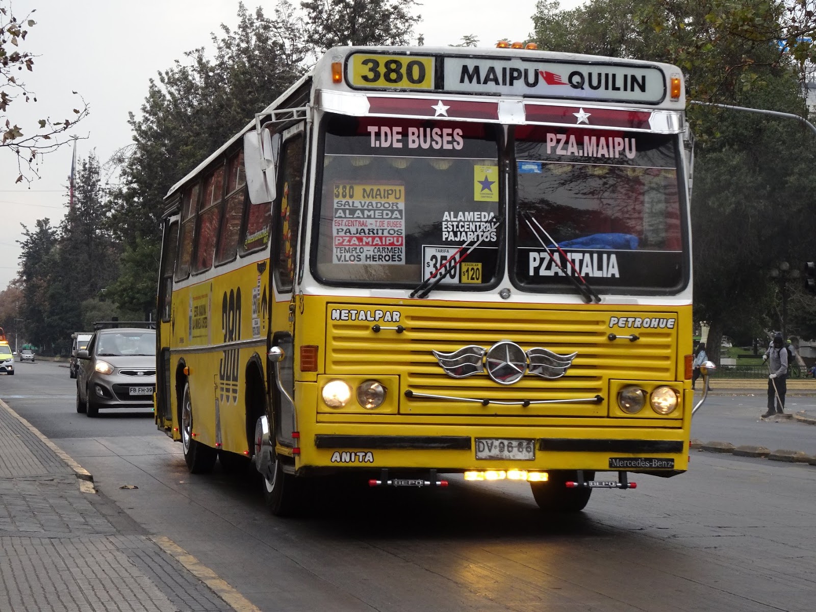 Buses amarillos de Santiago, recordados y nunca olvidados