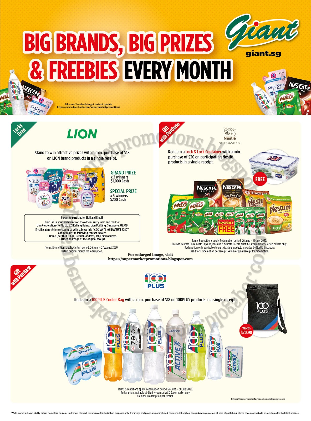 Giant Joint Brands Promotion 26 June 2020 ~ Supermarket Promotions