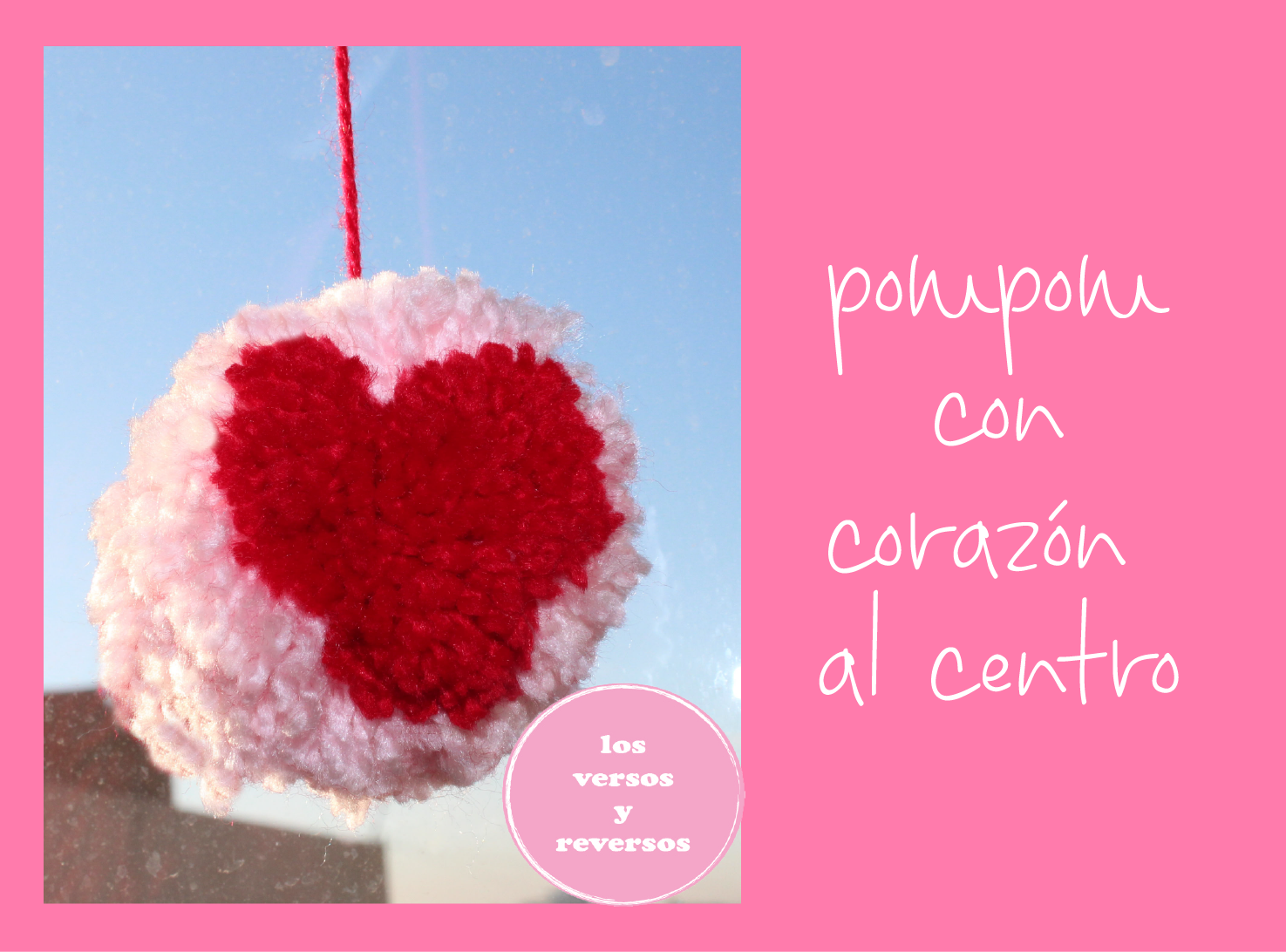 Cómo hacer conejos con pompones - Los Versos y Reversos