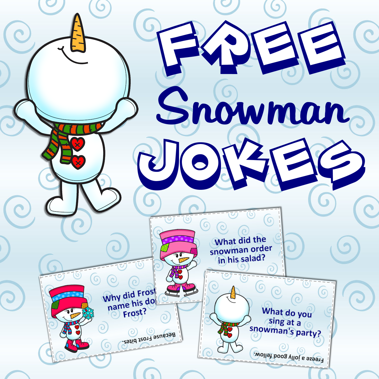 The Playful Otter: Snowman Jokes