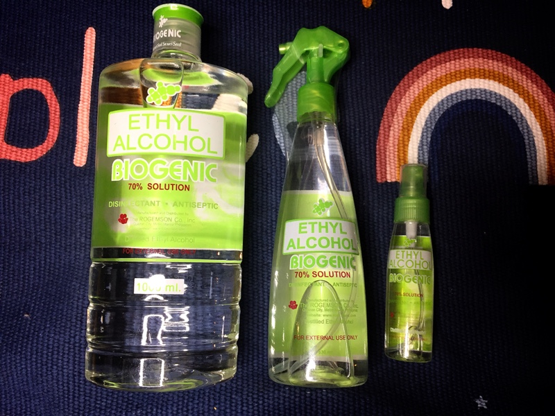 Have Germ Free Rainy Days with Biogenic Alcohol - Rochelle Rivera