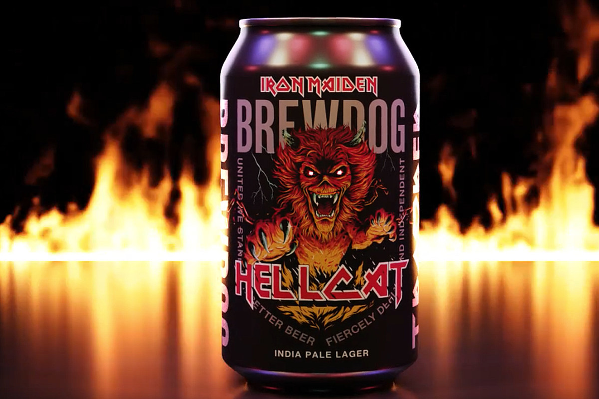 Hellcat: Iron Maiden lança nova cerveja em parceria com a Brewdog