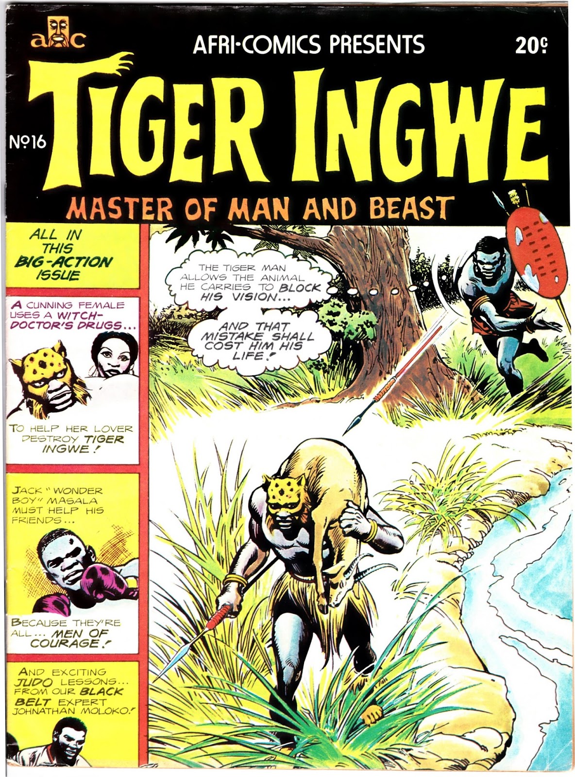 South African Comic Books: Afri-Comics Tiger Ingwe 16
