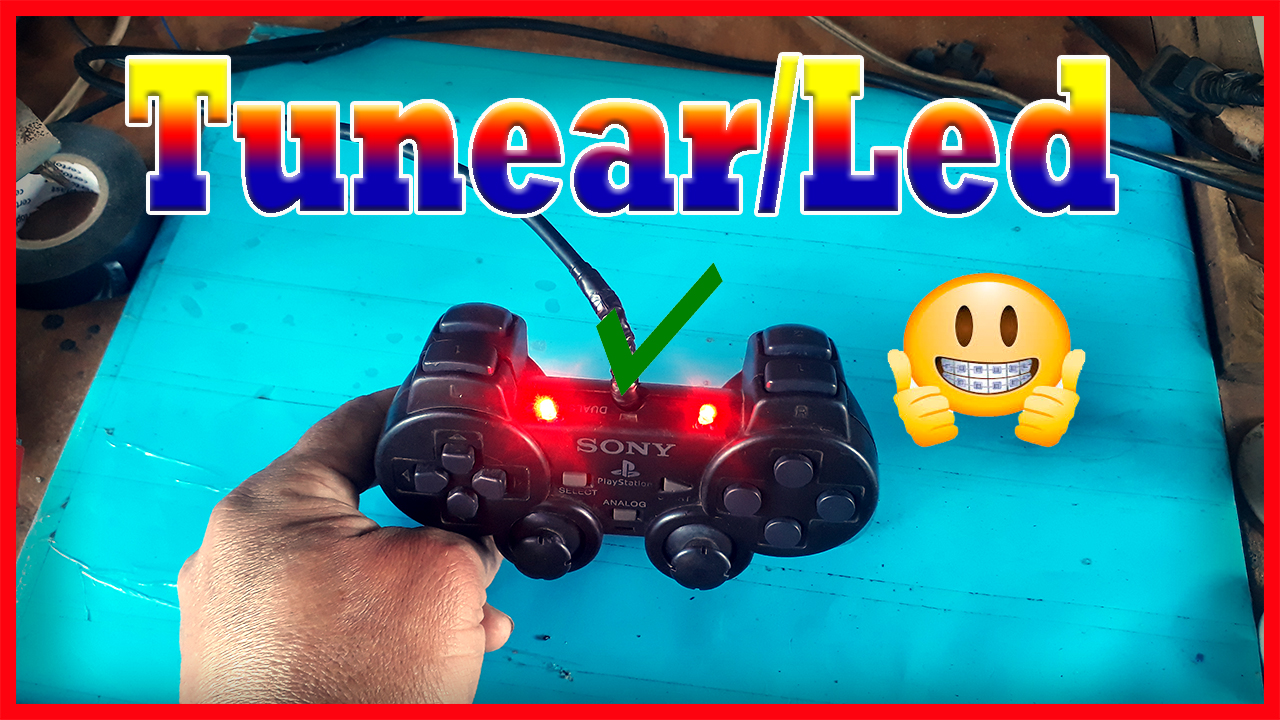 COMO PONER LED EN UN CONTROL DE PS2 /TUNEAR DS2 | LED RGB ...
