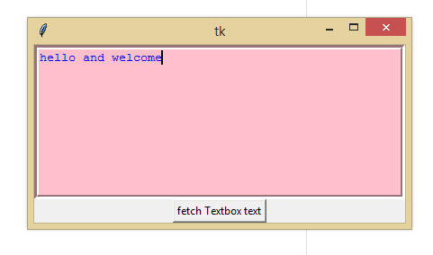 Text widget of tkinter - Dynamic Coding