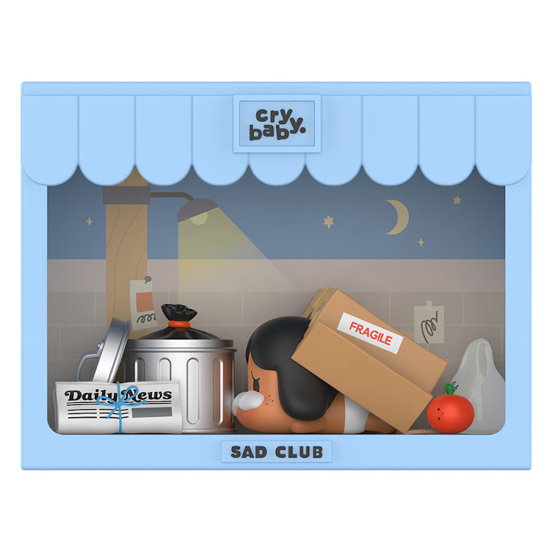Pop Mart Left Behind Crybaby Sad Club Series Figure | The Toy Pool