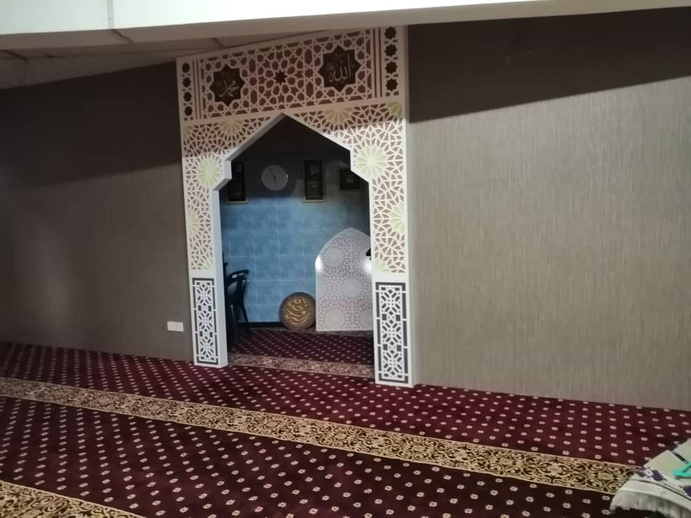 Hiasan Mihrab Masjid Surau: 2020