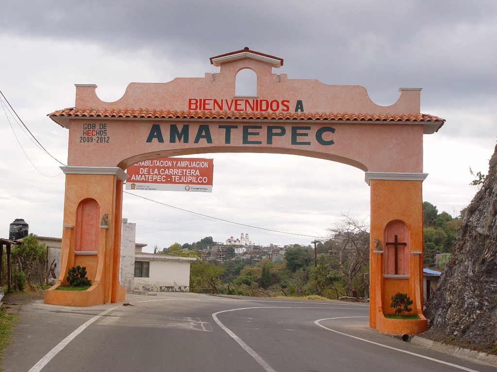 Mi Amatepec: Arco de la entrada de Amatepec