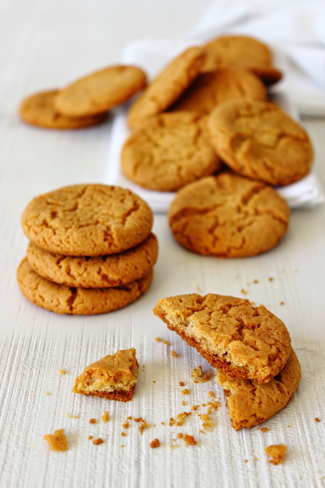 Knapperige gemberkoekjes