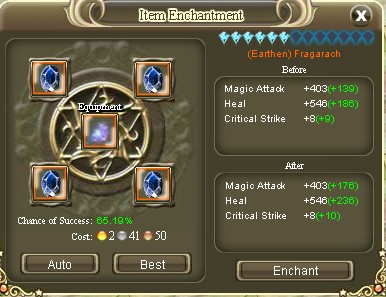 Crystal Saga Perfect Guide: Celestial Fragarach Weapon