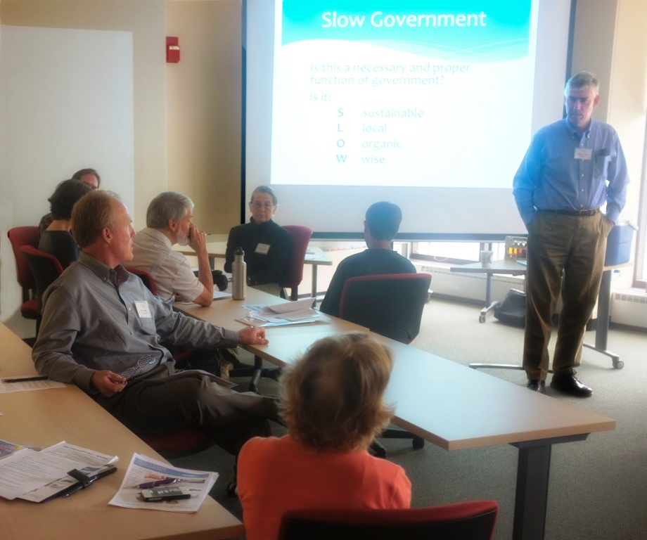 The Switchel Traveler: Slow Democracy, Slow Government