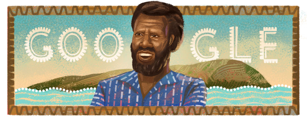 Google Doodle: Eddie Mabo,Edward Koiki Mabo’s 80th birthday