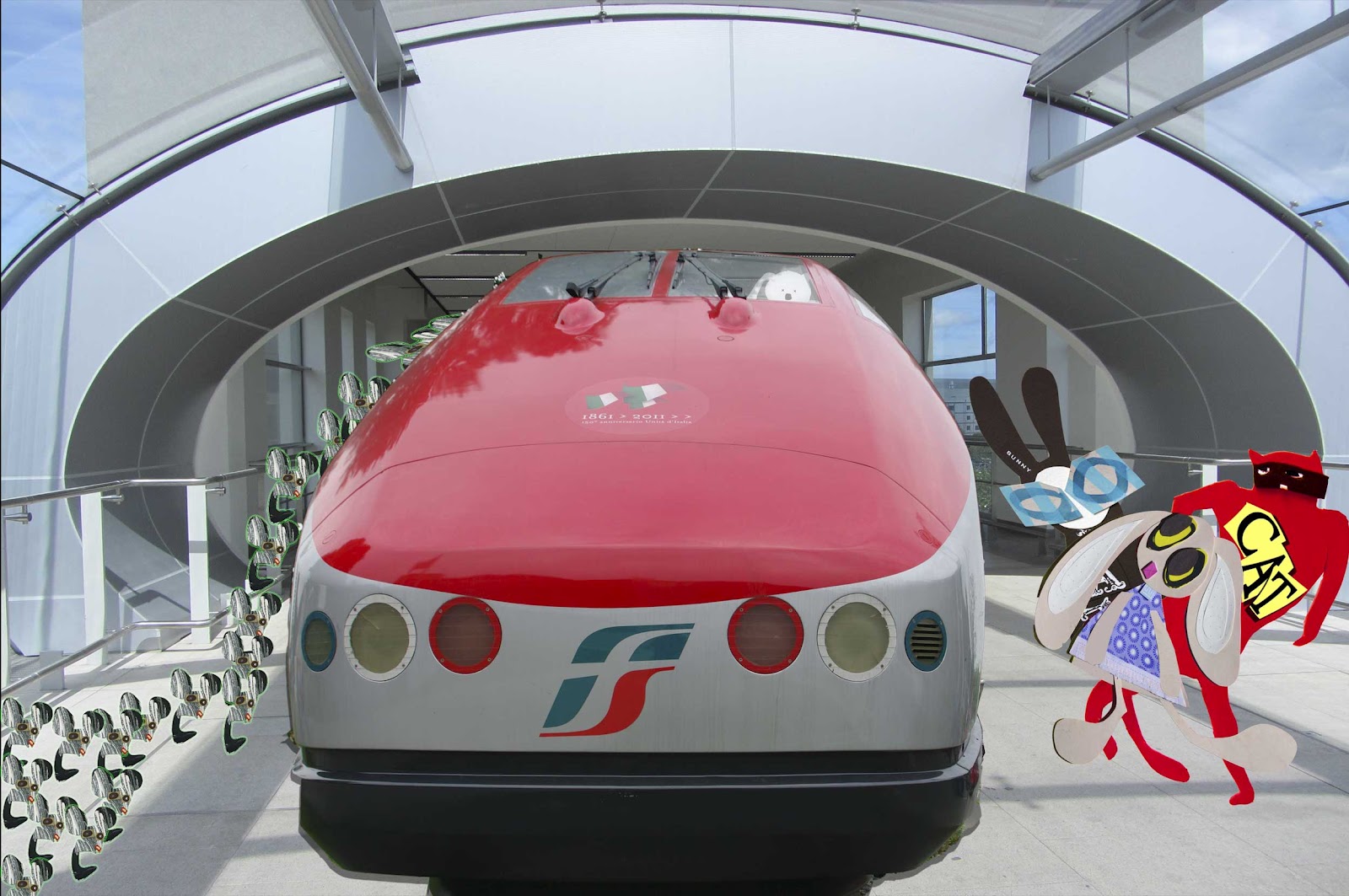 Follow the Wabbit: 7. The Wabbit and the Quantum Airlift