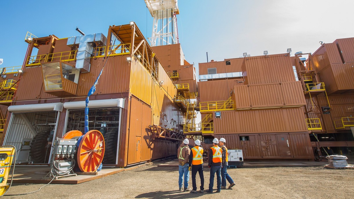 Industrial History: Doyon Rig 26: tapping 154 sq. mile of reservoir ...