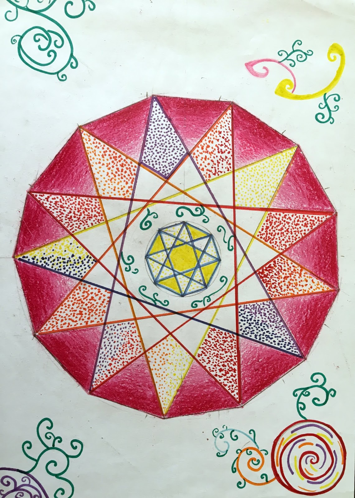 COMPOSICIONES GEOMÉTRICAS POLÍGONOS