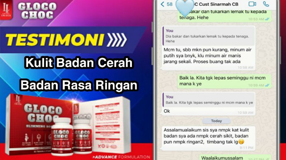 GLOCO CHOC | PRODUK KURUS PALING VIRAL