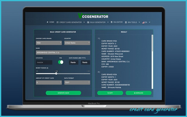 Seven Awesome Facts About Credit Card Builder | Credit Card Generator ...