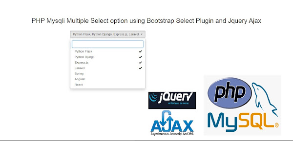 Multiple Select Drop Down List Option In Php Mysql Jquery - www.vrogue.co