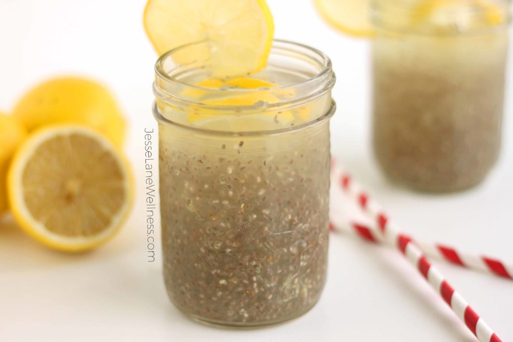 Limonada de Chìa y Jengibre