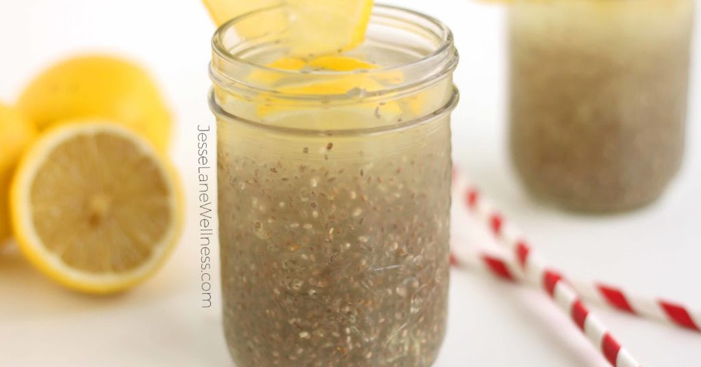 Limonada de Chìa y Jengibre